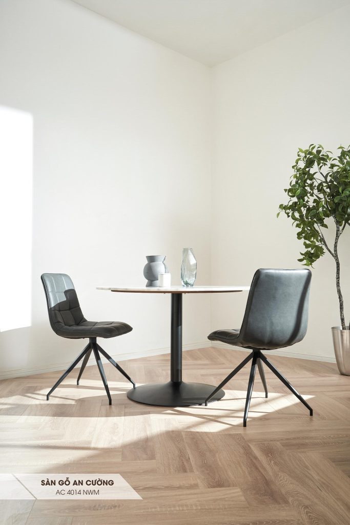 Sàn gỗ xương cá An Cường AC 4014 NWM - Sàn gỗ An Cường
